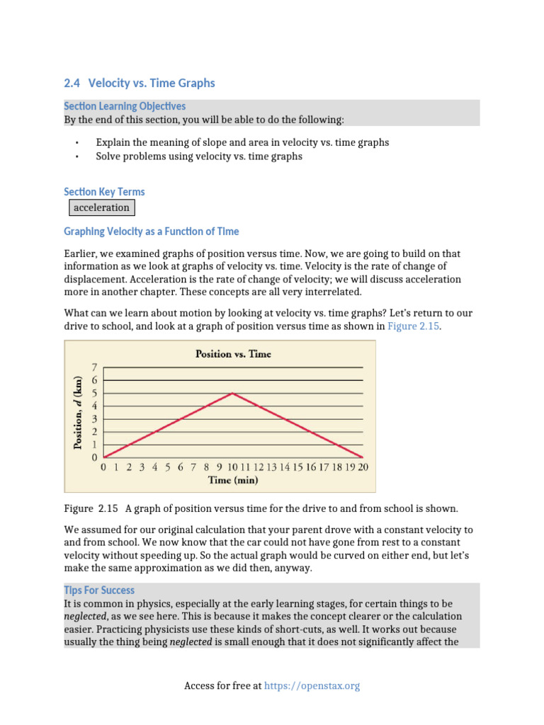 Instantaneous Acceleration from Graphs | PDF | Velocity | Acceleration