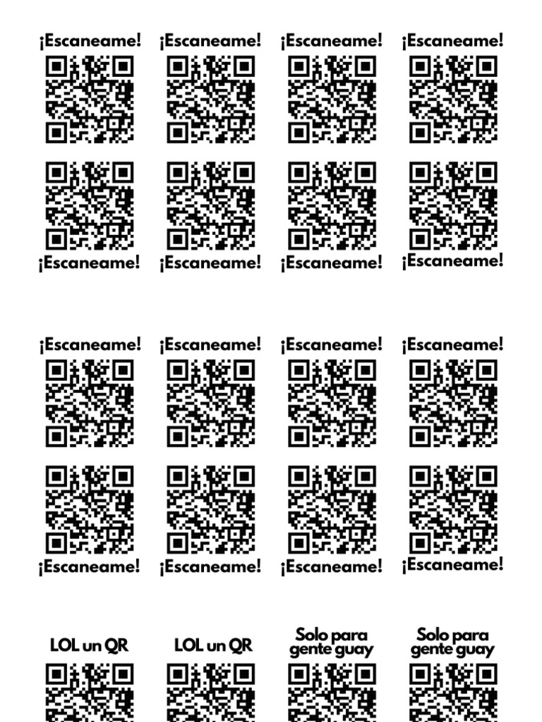 Escanea para ser parte de lo guay | PDF