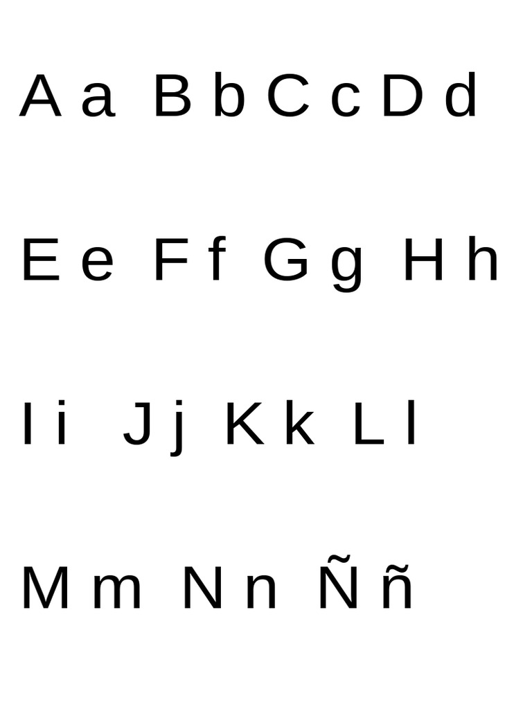 ABC y Apoyos Visuales Listo para Imprimir | PDF