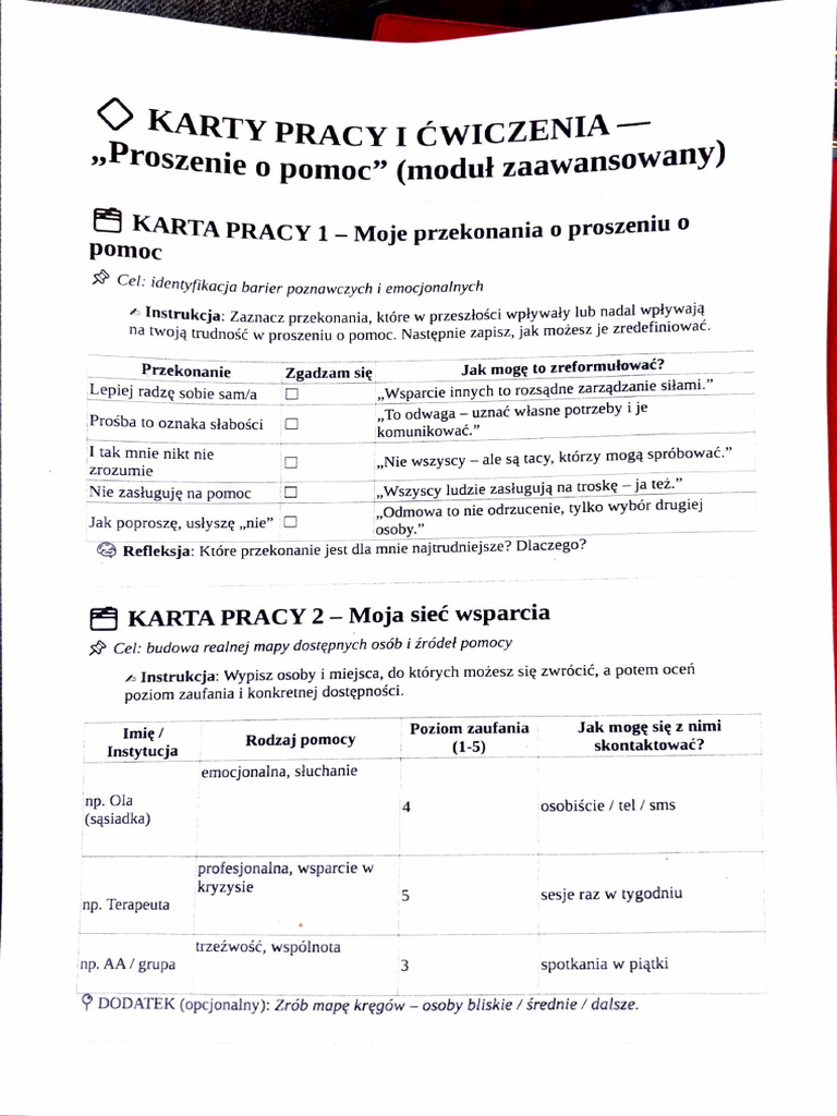 Proszenie o Pomoc | PDF