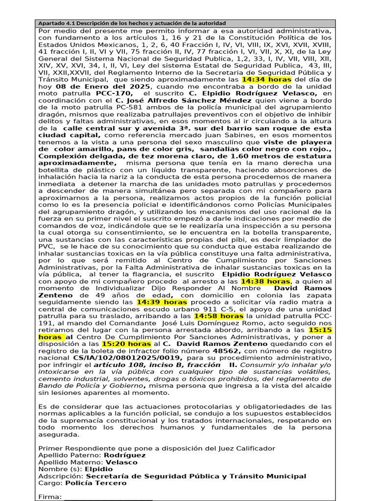 David Ramos Zenteno, Por Inhalar Pibi, p5 Elpidio | PDF | Esfera ...