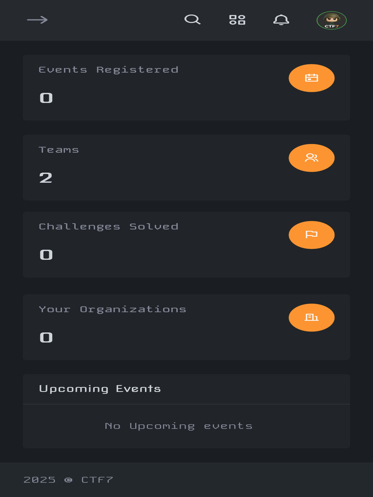 Dashboard - CTF7 Console | PDF