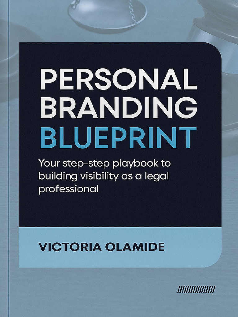 Personal Branding Blueprint PDF | PDF