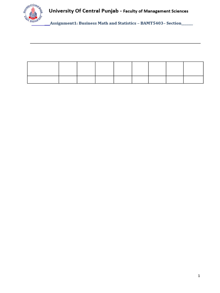 Assignment Helping Material | PDF | Statistical Analysis | Teaching ...