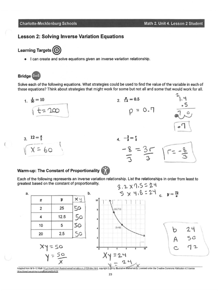 Unit 4 Lesson 2 | PDF