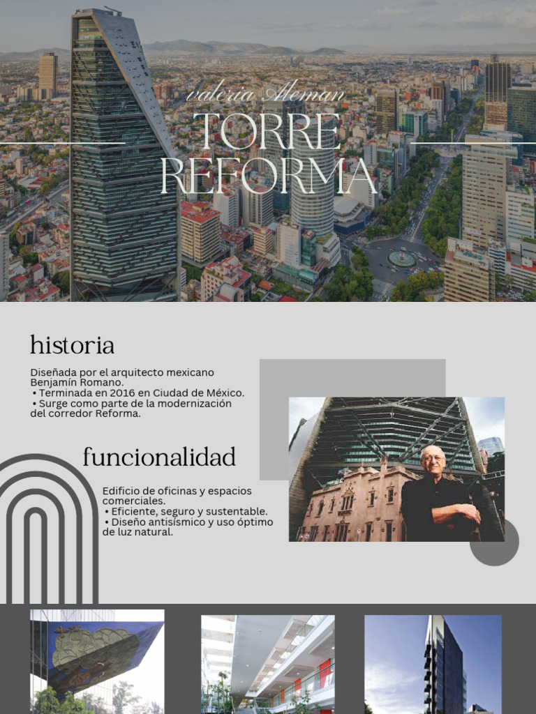 Torre Reforma: Edificio Sustentable en CDMX | PDF
