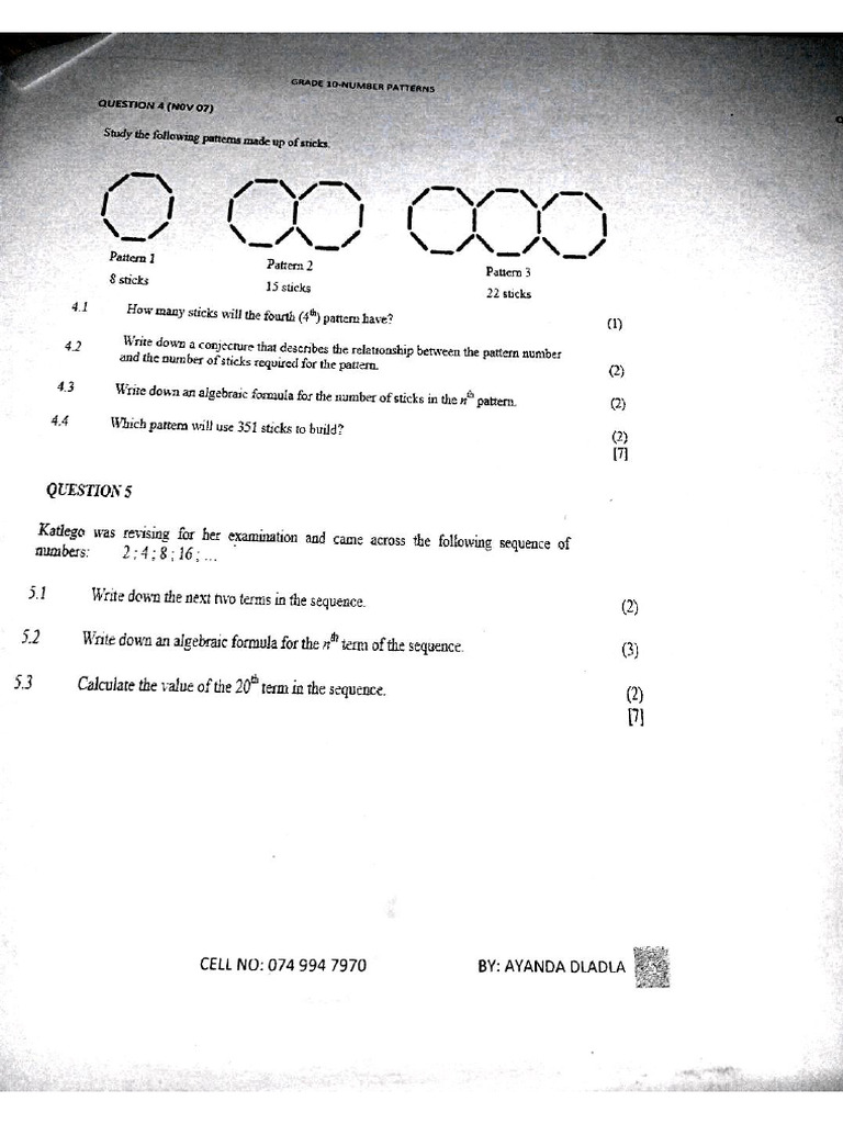 Math Practice | PDF