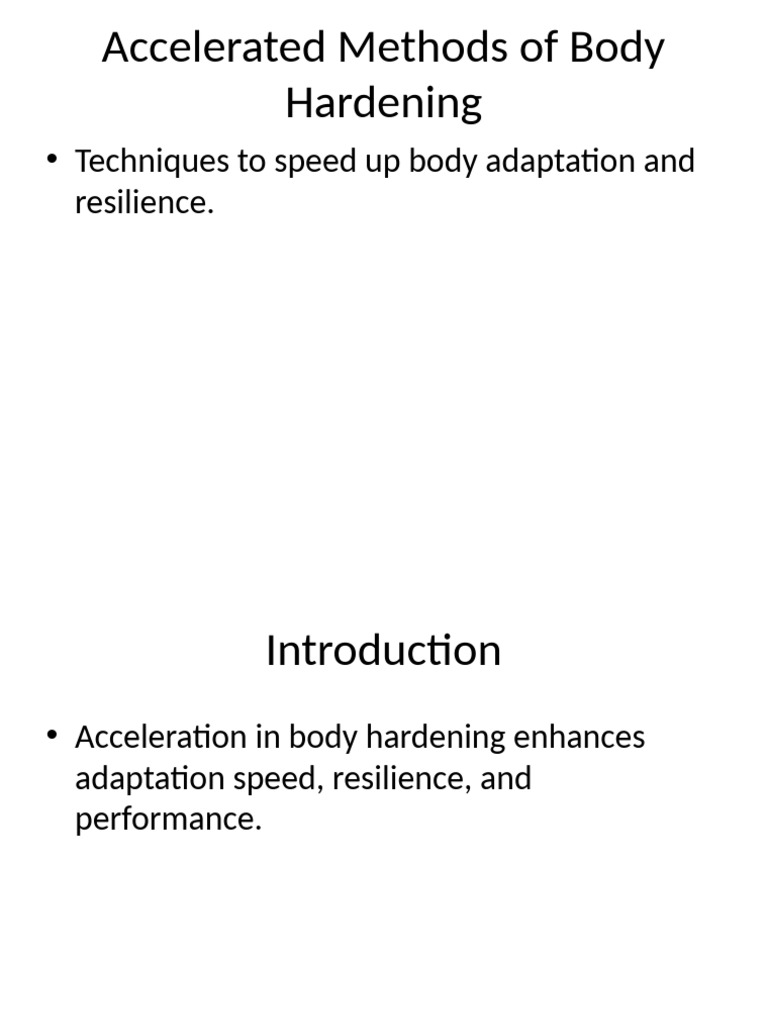Methods of Hardening Body 2 | PDF