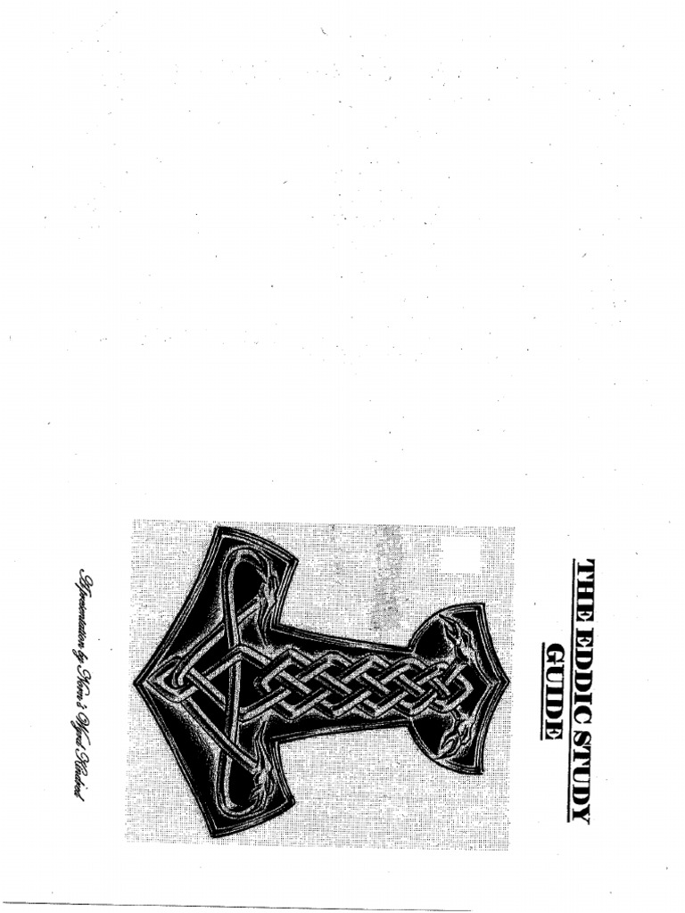 Asatru Eddic Study | PDF