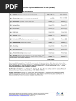 COWS Scale for Opioid Withdrawal Assessment | PDF | Opioid Use Disorder ...
