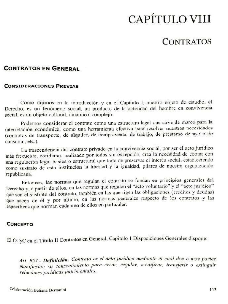 Libro Legislacion - Capítulo 8 Contratos | PDF