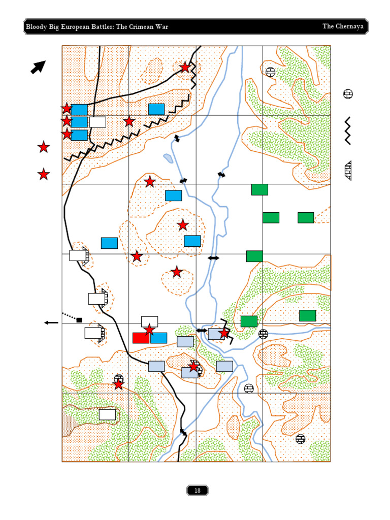 CRI4 The Chernaya Map | PDF | Military Operations | Crimean War