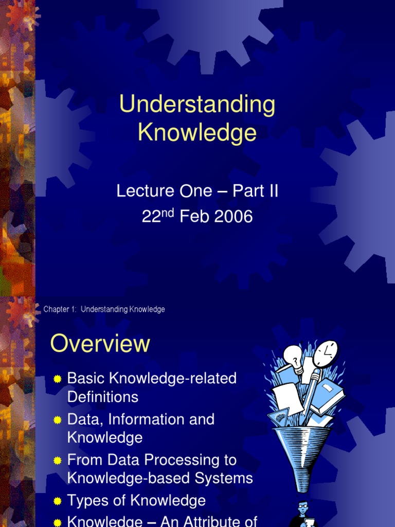 Lecture 1 Parttwo Pdf Expert Reason