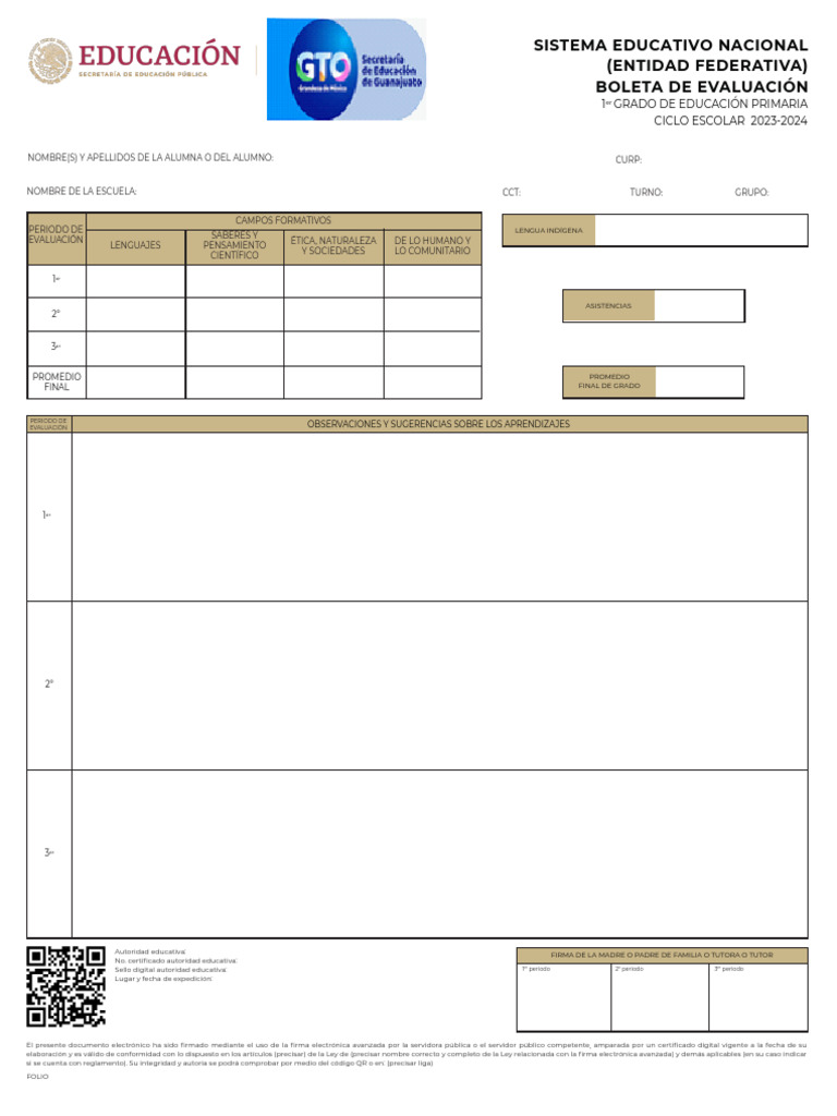 Boletas 2023 | PDF | Educación primaria | Escuelas