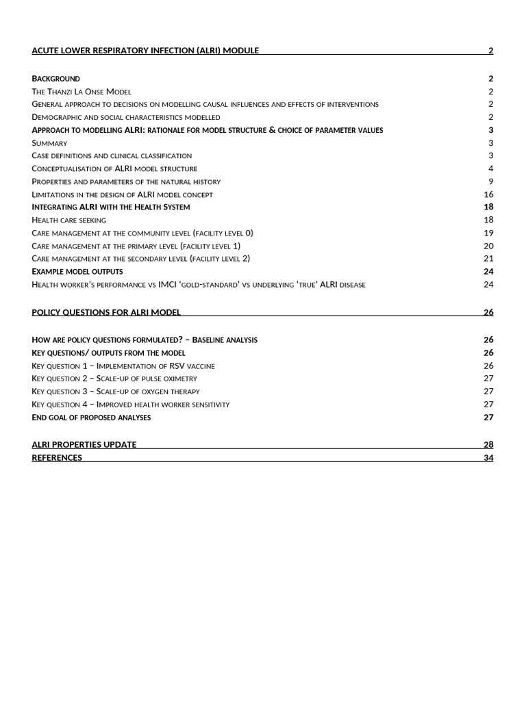 Alri | PDF | Pneumonia | Respiratory Diseases