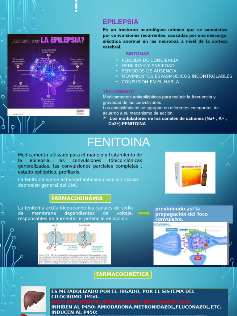 FENITOINA | PDF | Drogas | Farmacología
