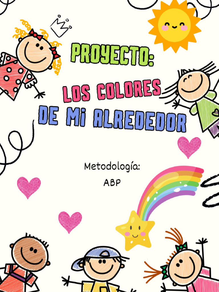 Proyecto Los Colores de Mi Alrededor 2 A 3 Aã Os | PDF | Color ...