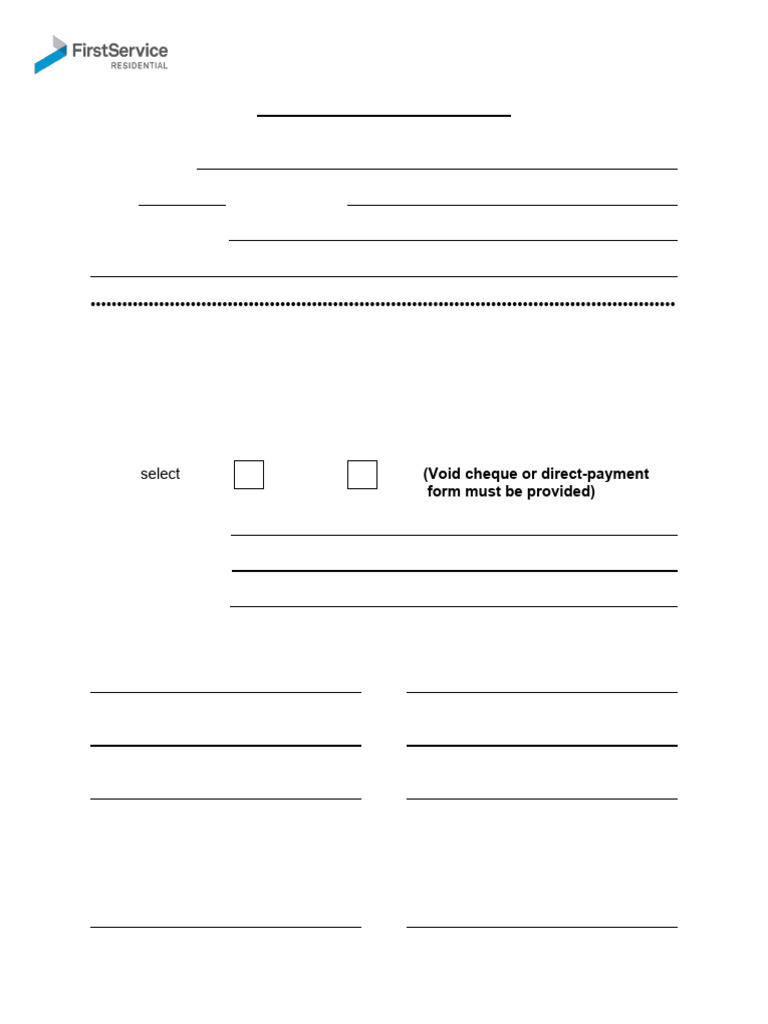 Security Deposit Release Form (Eft) | PDF