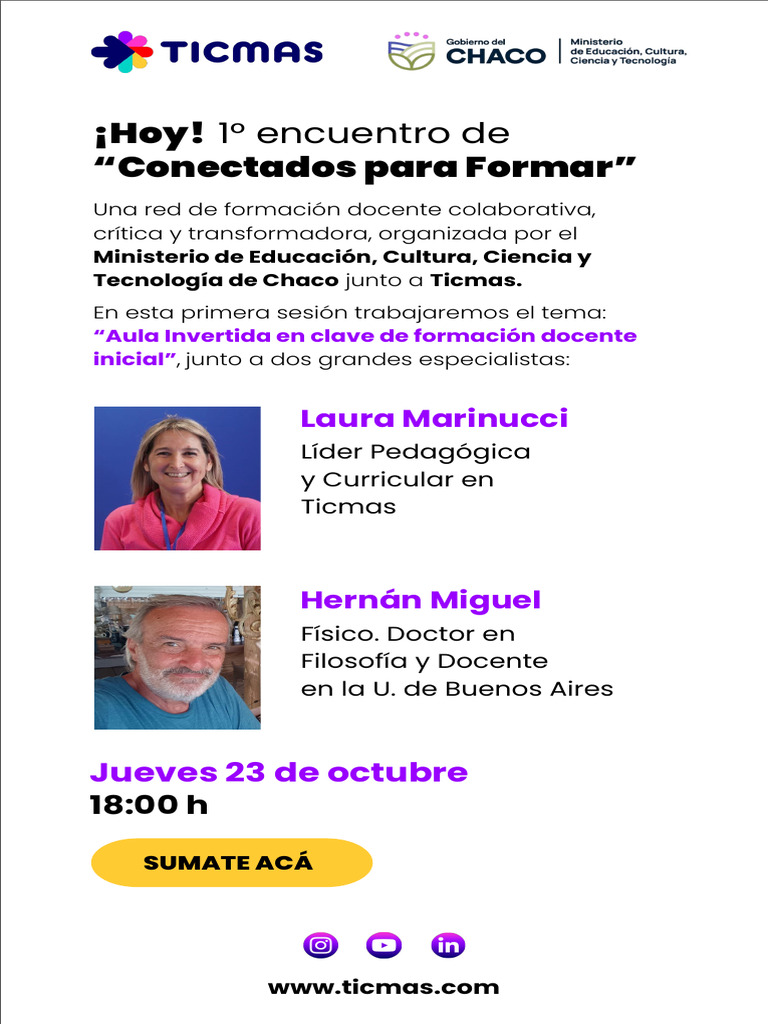 Ticmas ConectadosParaFormar | PDF