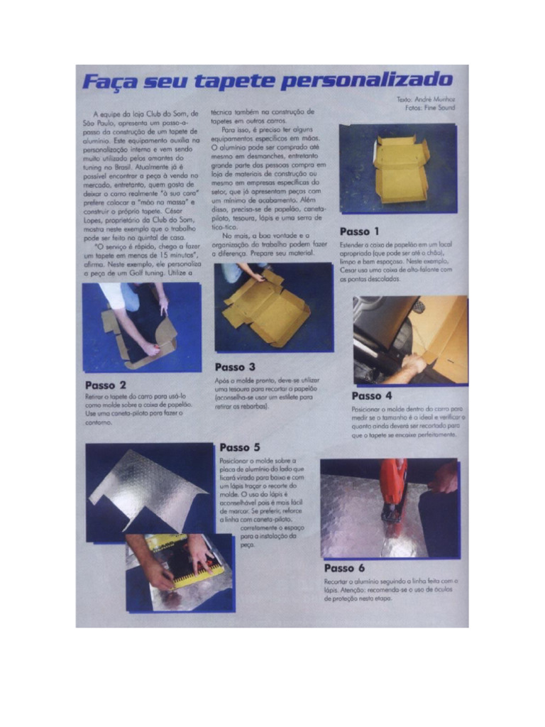 Tapete Aluminio | PDF