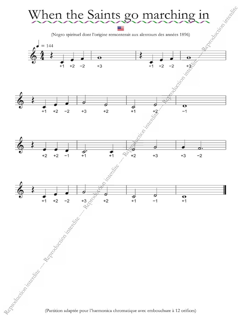 When The Saints Go Marching in | PDF