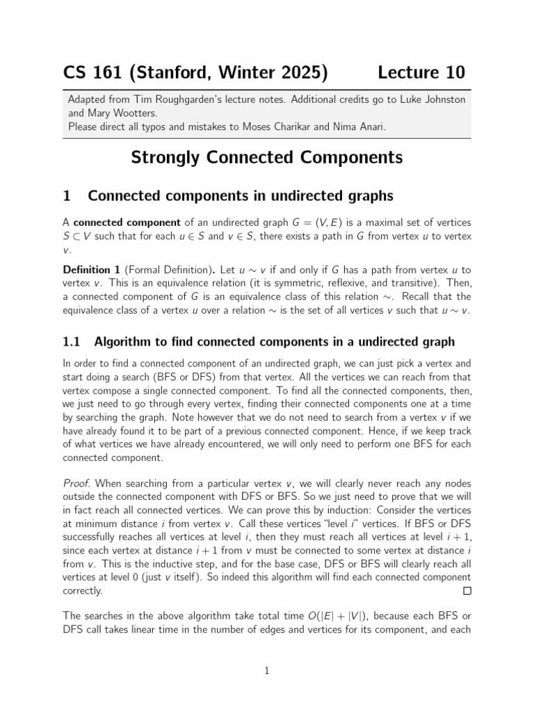 Sccsaaaaaaaaaaaa | PDF | Vertex (Graph Theory) | Graph Theory