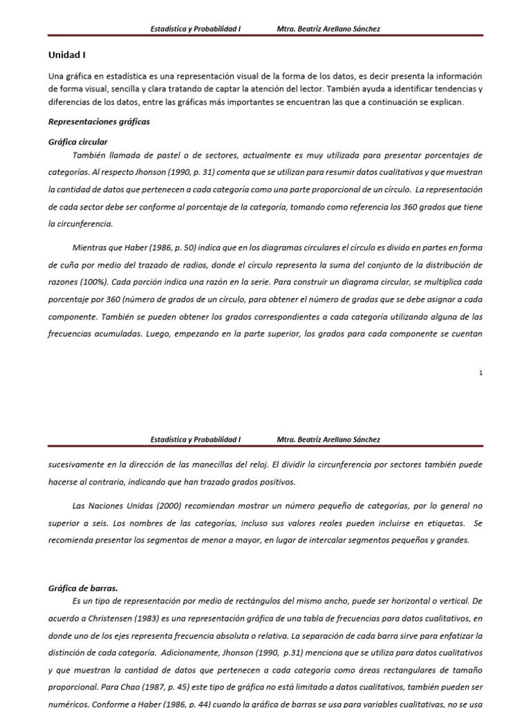 Tipos de Gráficas en Estadística Básica | PDF | Histograma