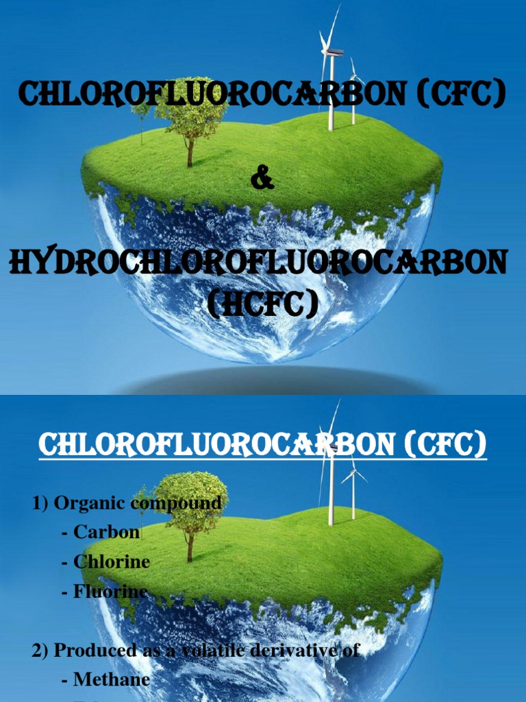 CFCs & HFCs | Chlorofluorocarbon | Ozone Depletion