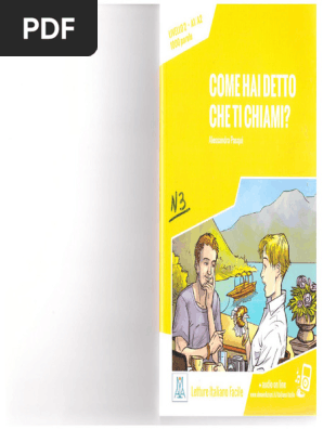 Come Ti Chiami Clipart