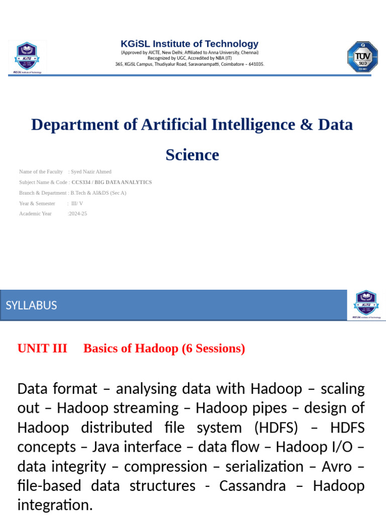 Unit - 3 - Session 1, 2 and 3 | PDF
