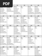 MadFit 30-Day Workout Schedule | PDF