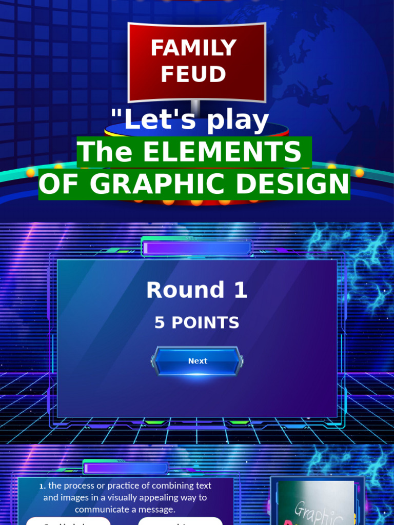 Amily Feud Game 1 Week 3 Lesson Ict and Arts | PDF | Shape | Geometry
