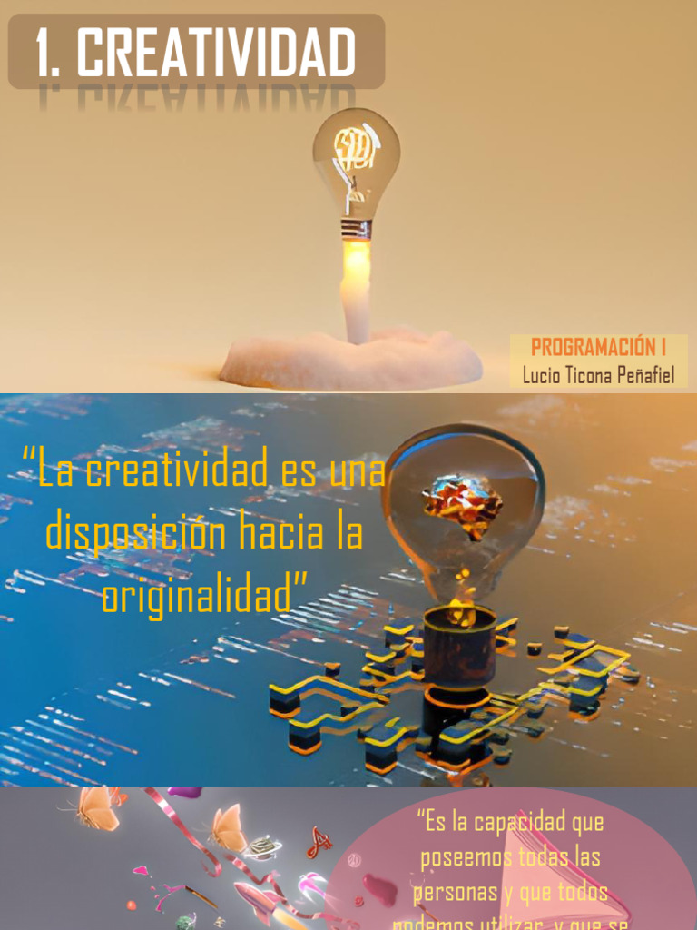 1 Creatividad | PDF | Creatividad | Aprendizaje