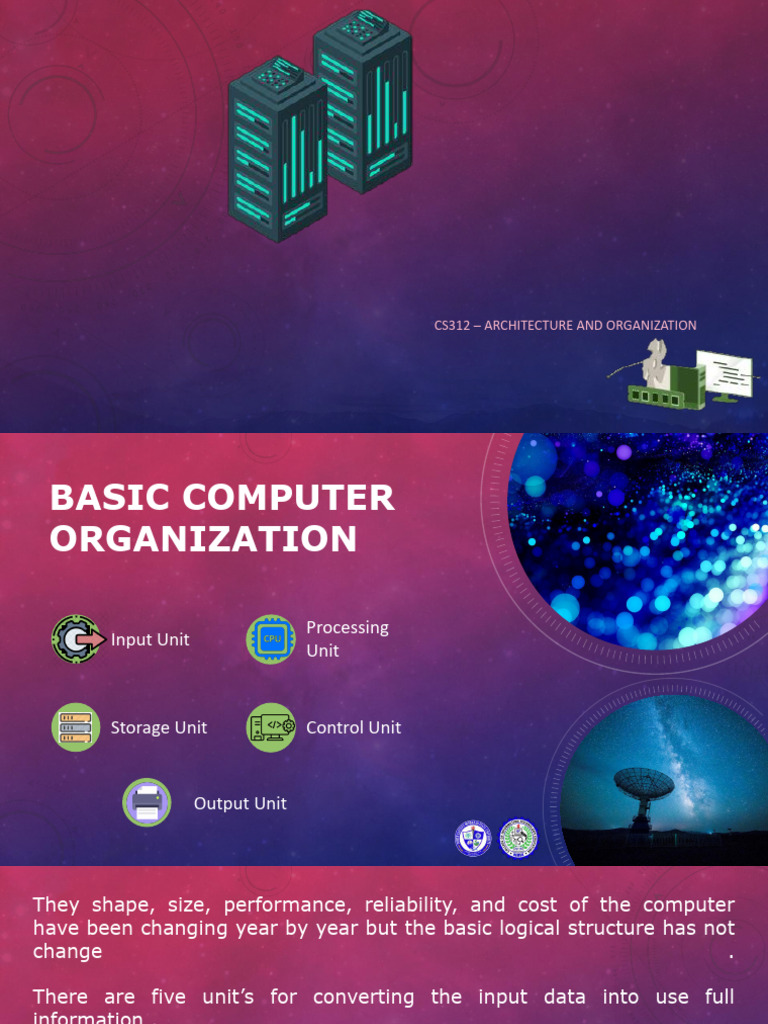 Basic Computer Organization Computer Arithmetic | PDF | Computer Data Storage | Input/Output