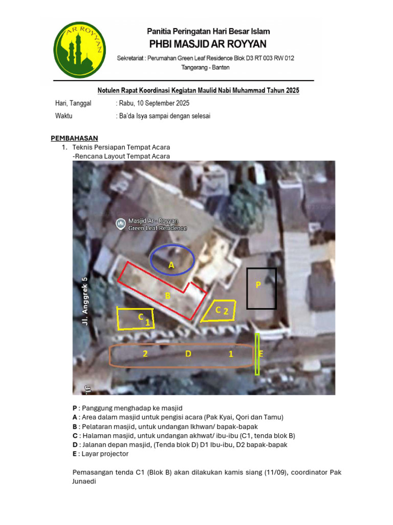 Notulen Rapat 10 Sept 2025 | PDF