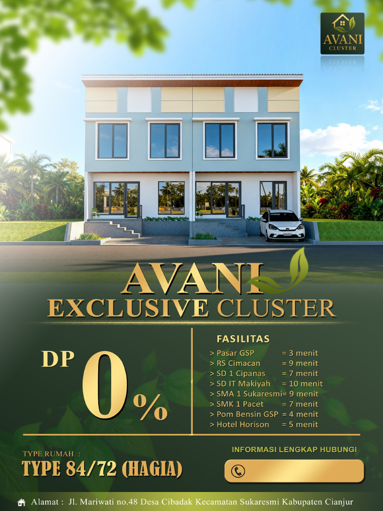 Flyer Avani Cluster | PDF