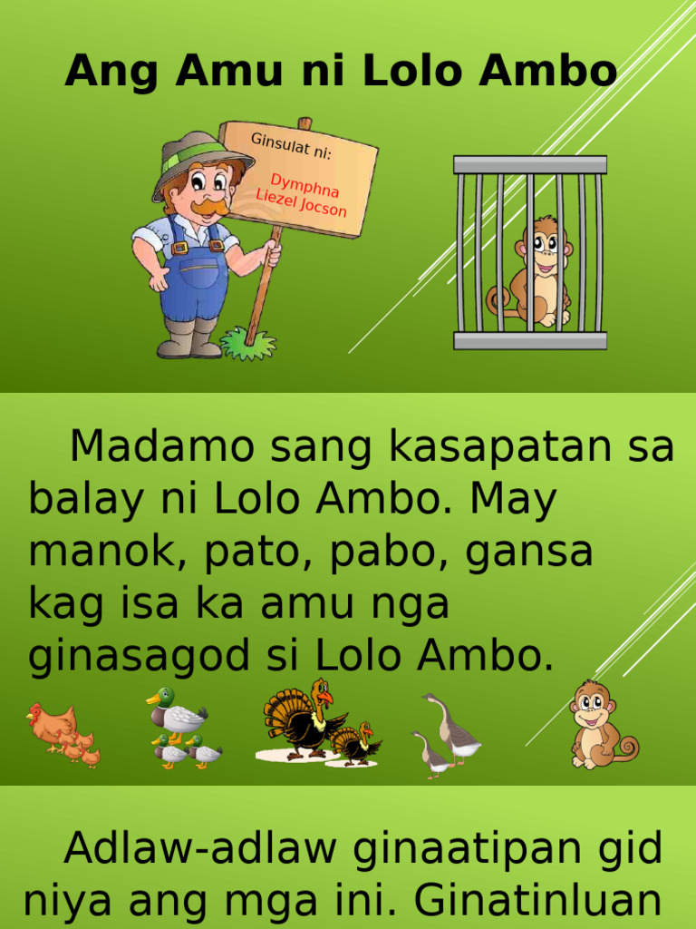 ANG AMU NI LOLO AMBO | PDF
