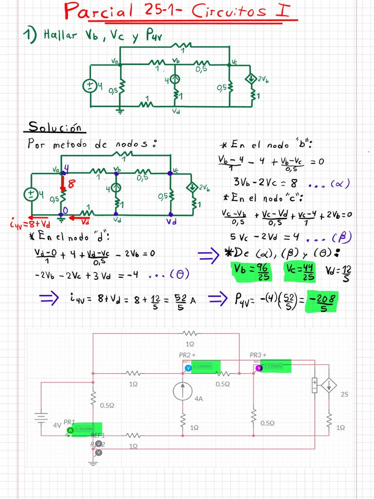 Ee320 Solu Parcial 25-I | PDF