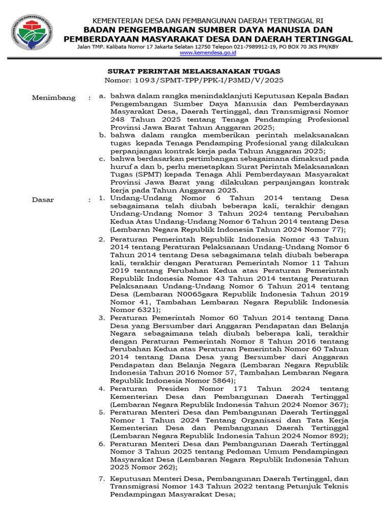 2. SPMT Akhir Jabar - 21-Mei 2025 Jumlah 2039-revisi hrd FIX | PDF