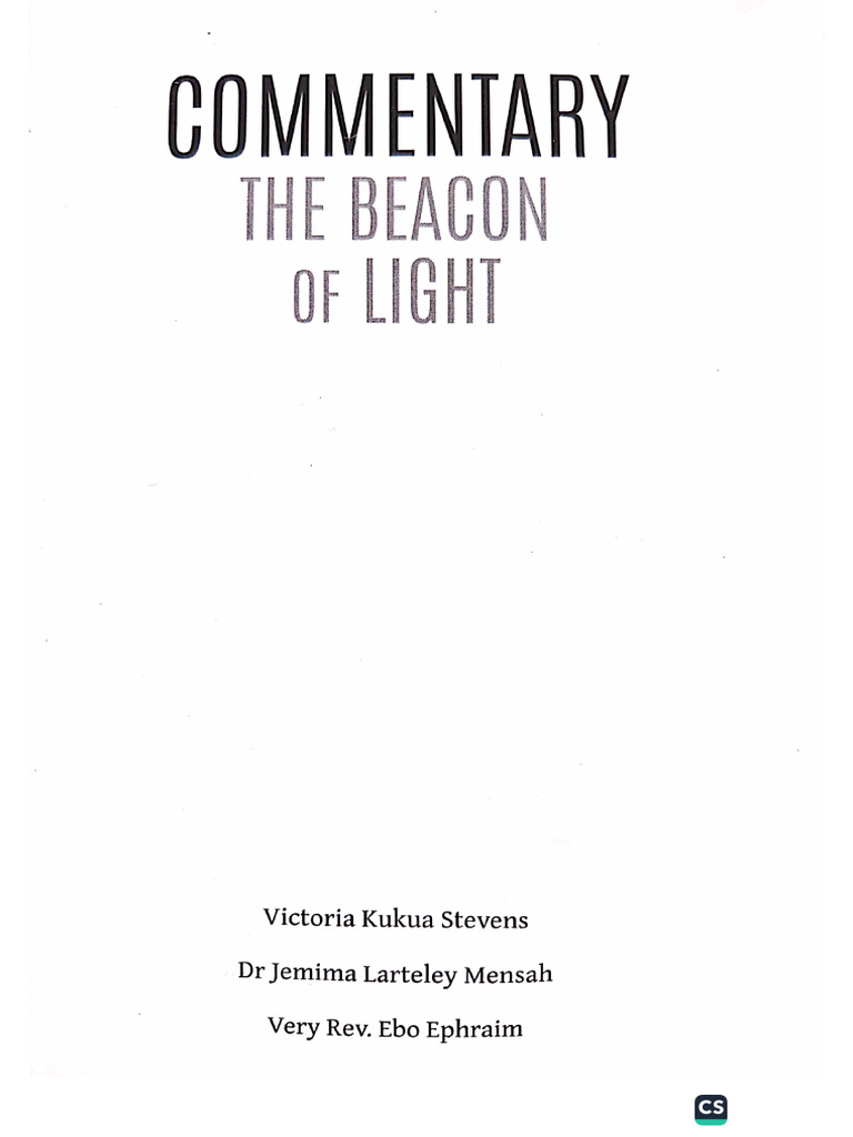 Beacon of Light Book PDF Download | PDF