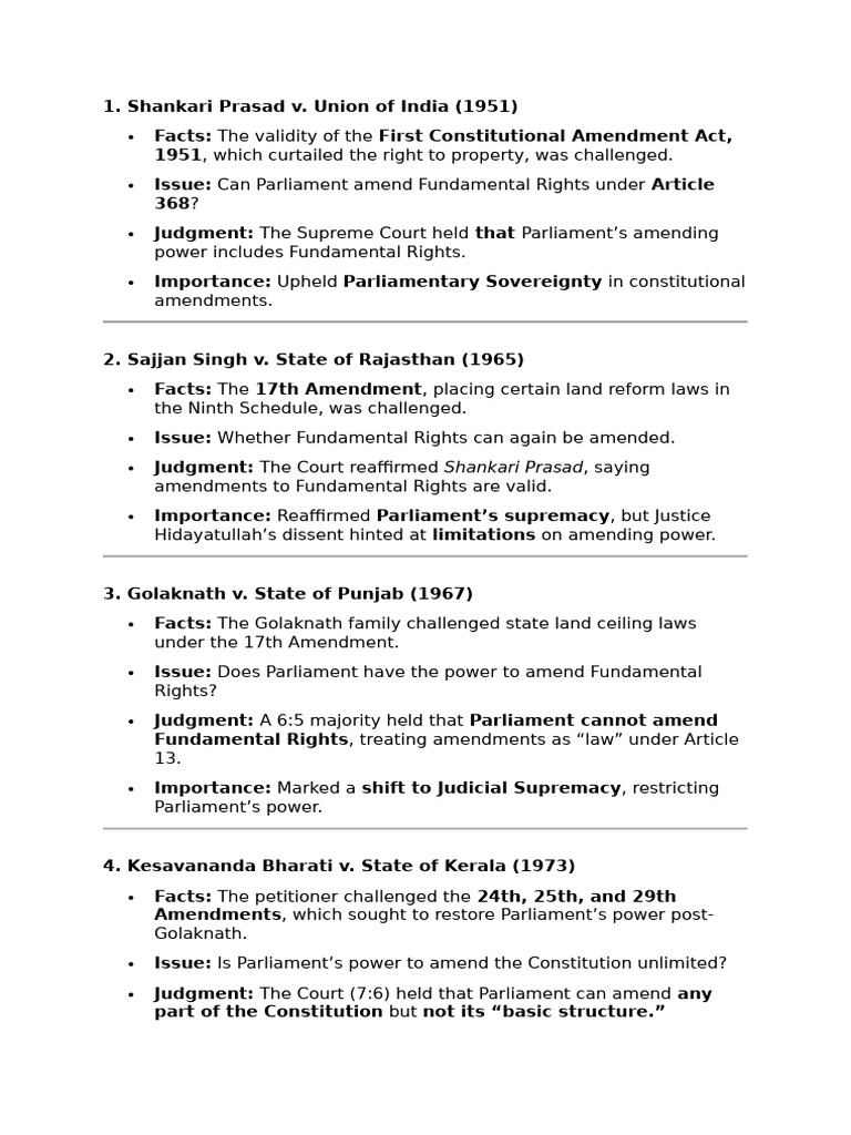 Constitutional Law Notes | PDF | Public Law | Justice