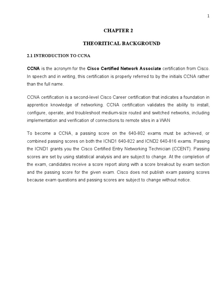 Project Report On Ccna | PDF | Network Topology | Computer Network