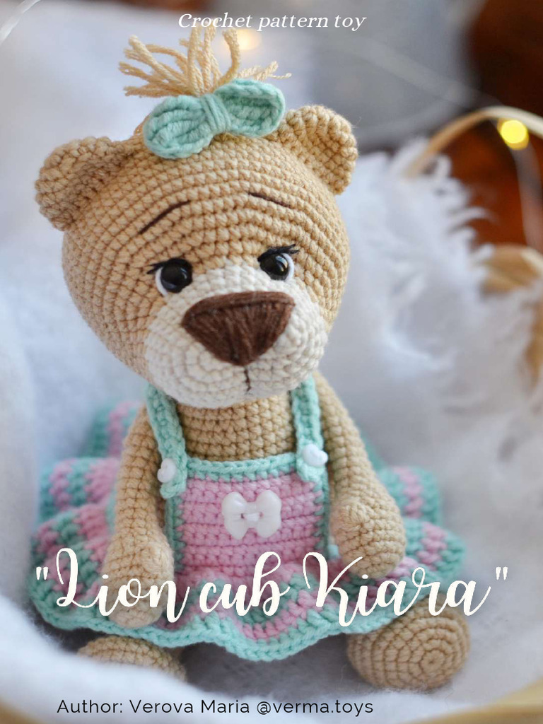 1 Bear Toy Pattern-1 | PDF