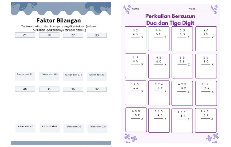 TAP 2 Perkalian Dan Faktor | PDF