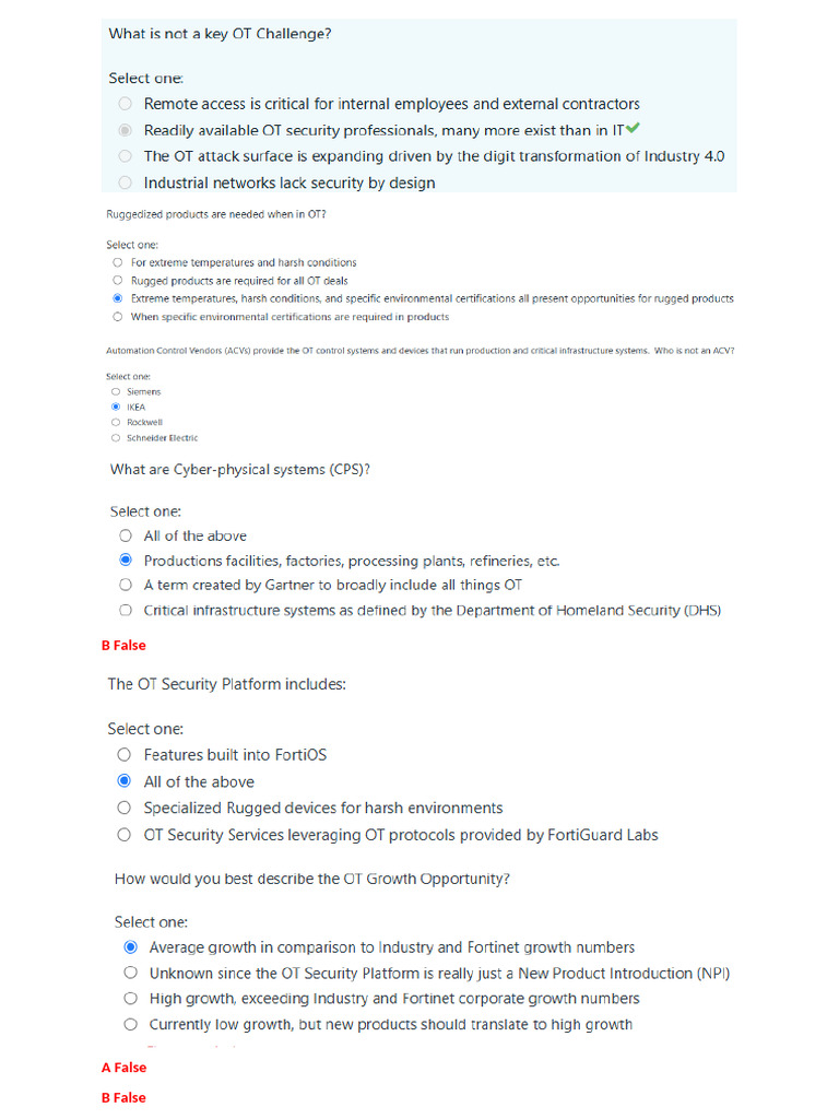 OT Security Training | PDF