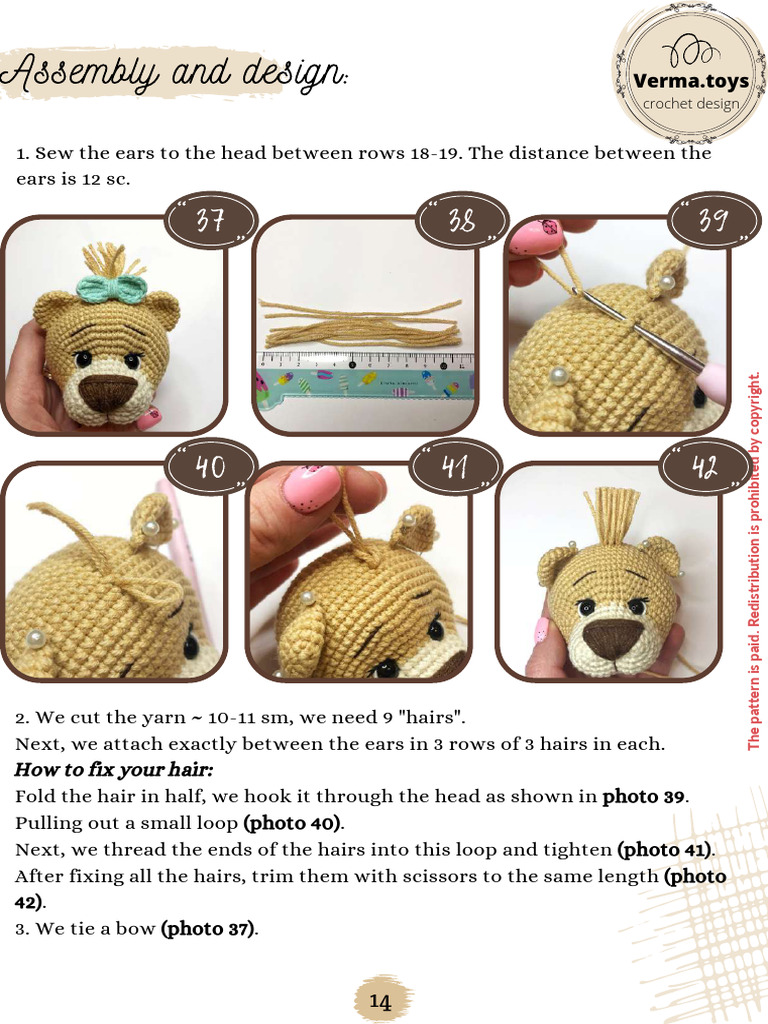 1 Bear Toy Pattern-17 | PDF