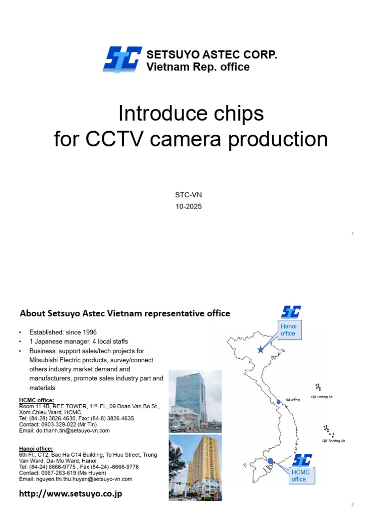 CCTV Camera Chip Technology Overview | PDF | System On A Chip | Camera