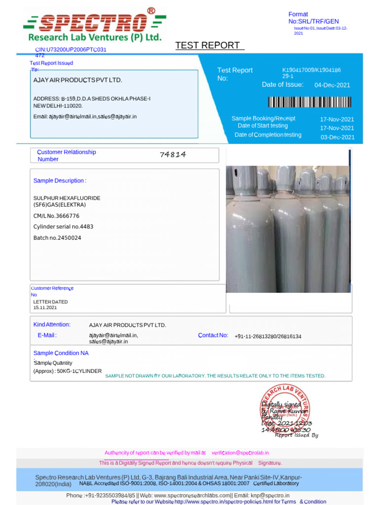 Nabl Test Report Electra Cylinder | PDF | Chess Theory | Chess