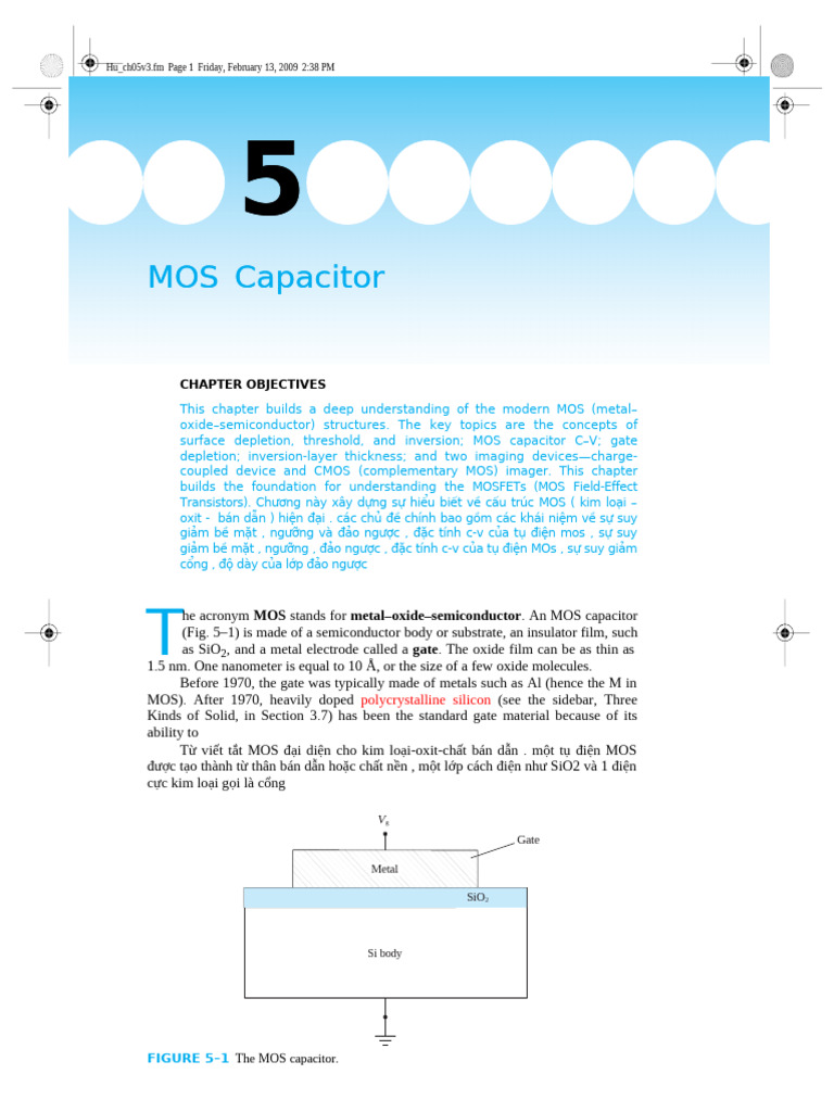 Understanding Modern MOS Structures | PDF | Mosfet | Field Effect ...