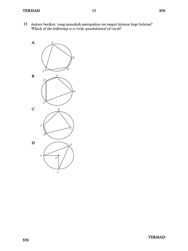 UASA Math 4 | PDF